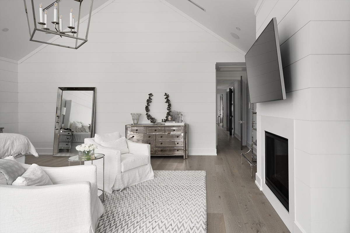 Modern White Cottage – Northern Wide Plank