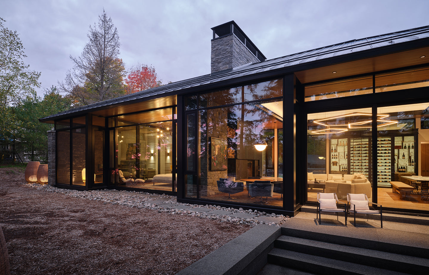 Modern Muskoka Masterpiece – Northern Wide Plank